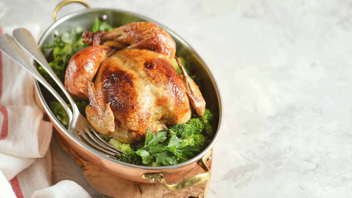 Poulet rôti au four | Cuisinez | Télé-Québec