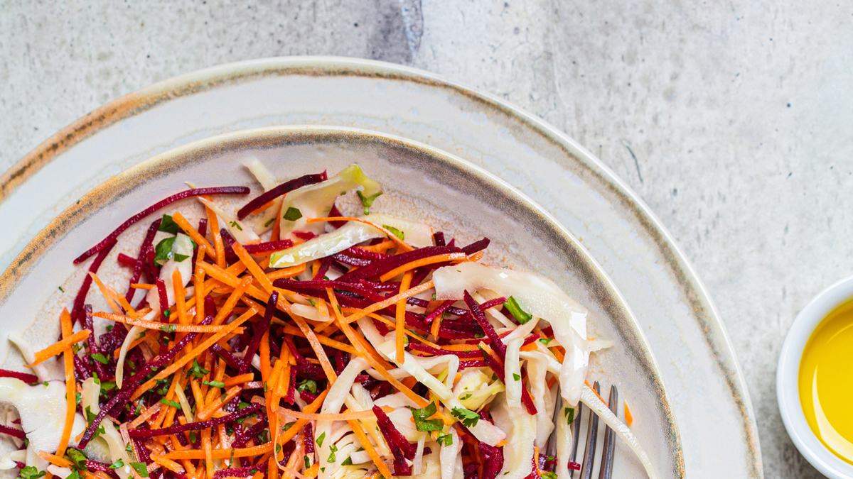 Salade de carottes et de betteraves à l'érable | Cuisinez | Télé-Québec