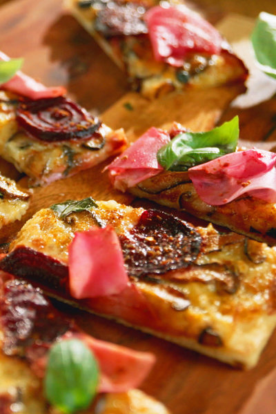 Pizza aux charcuteries de légumes | Cuisinez | Télé-Québec